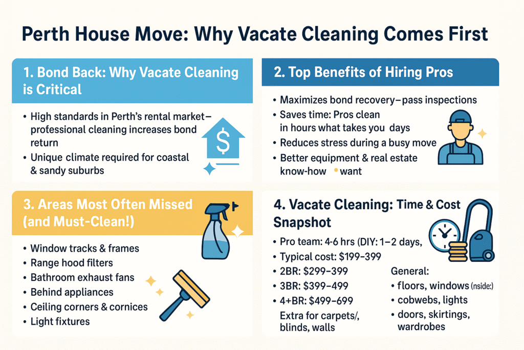 Majestic Vacate Cleaning Services In Perth For Your Move